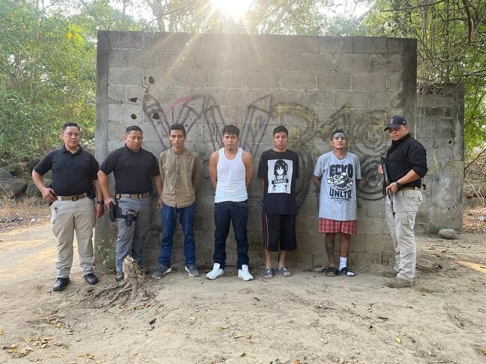 PNC detiene a cuatro presuntos mareros salvadoreños en San Marcos – El ...