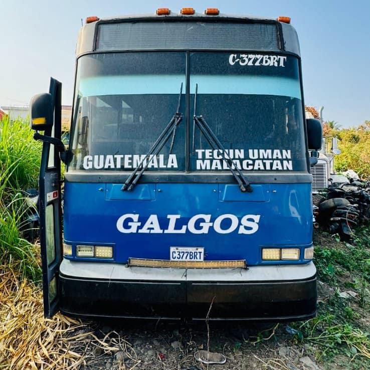 Bus De Empresa Galgos Pasa Al Estado El Metropolitano
